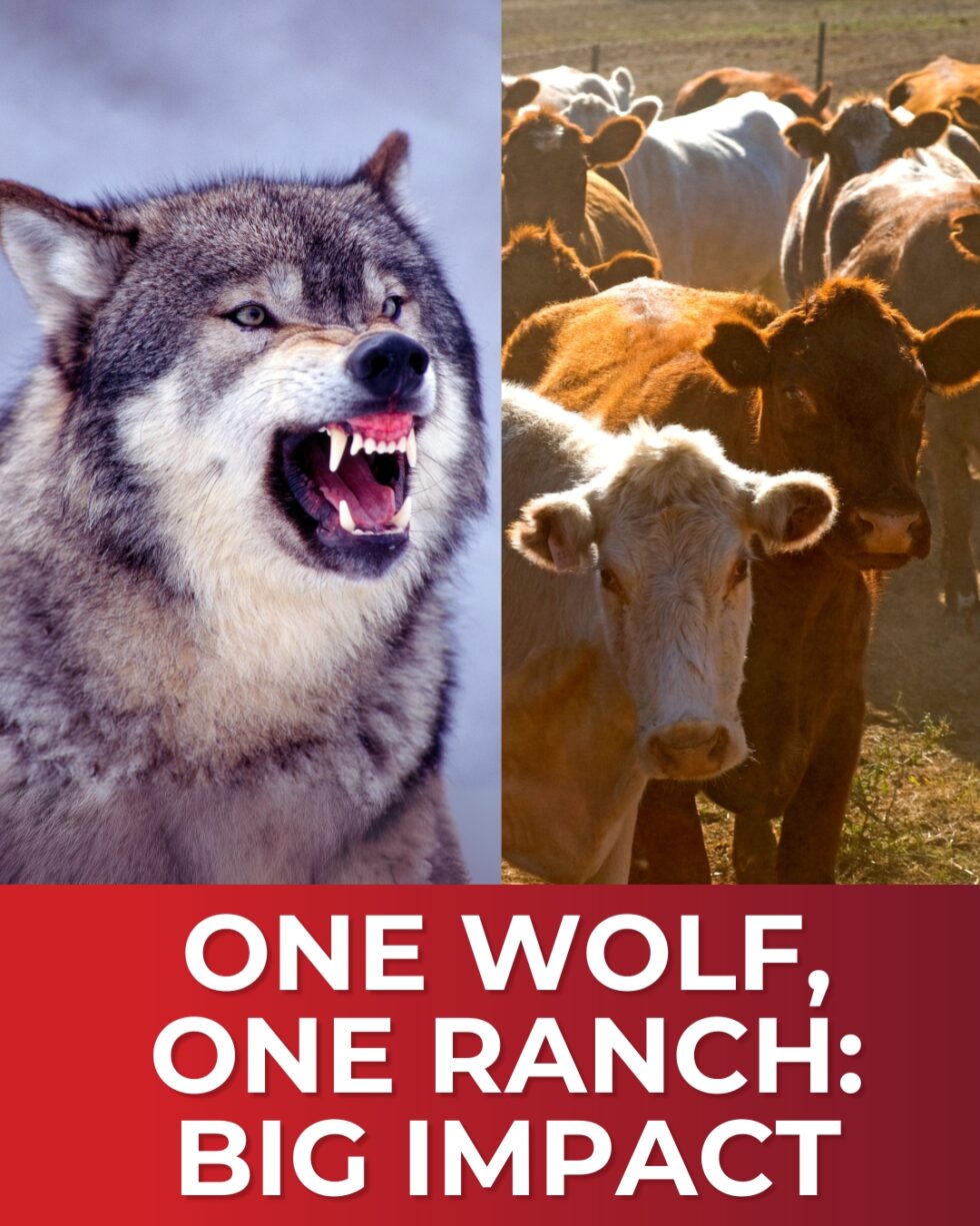 What One Wolf Can Do to One Cattle Operation - American Stewards of Liberty
